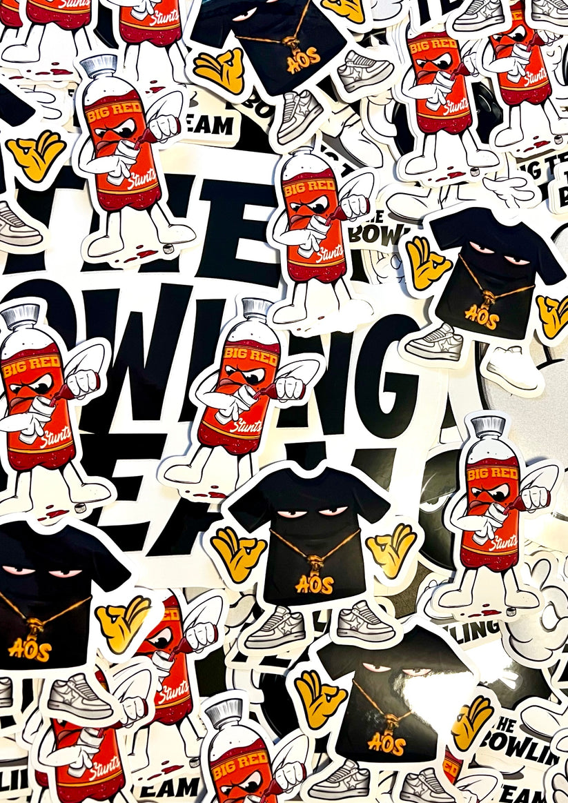 Variety Deluxe Sticker Pack – The Bowling Alley